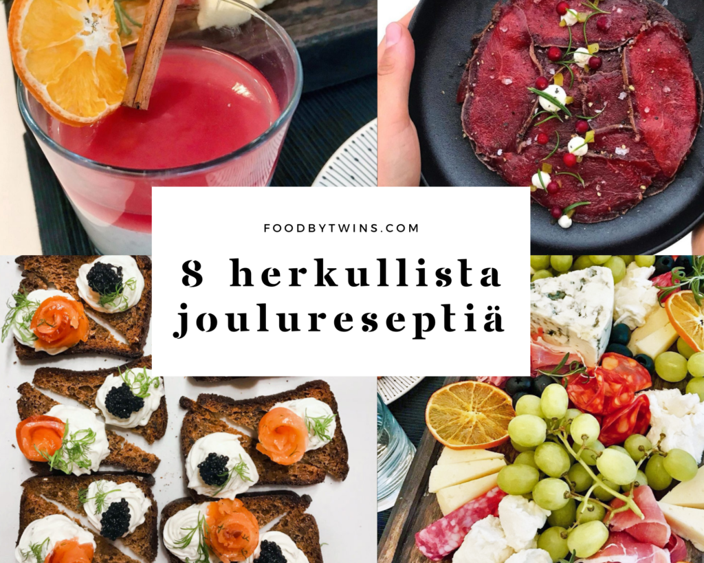 Joulureseptit x 8